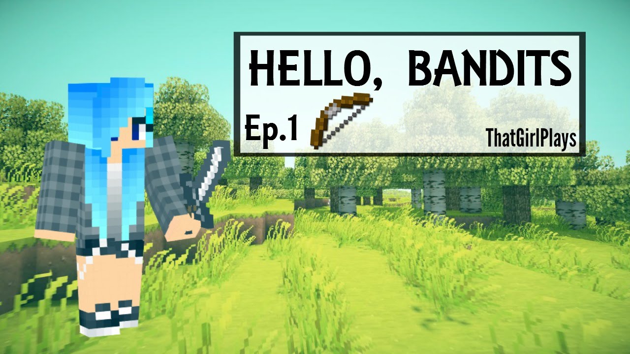 HELLO BANDITS | Minecraft Modded Series Ep.1 - YouTube