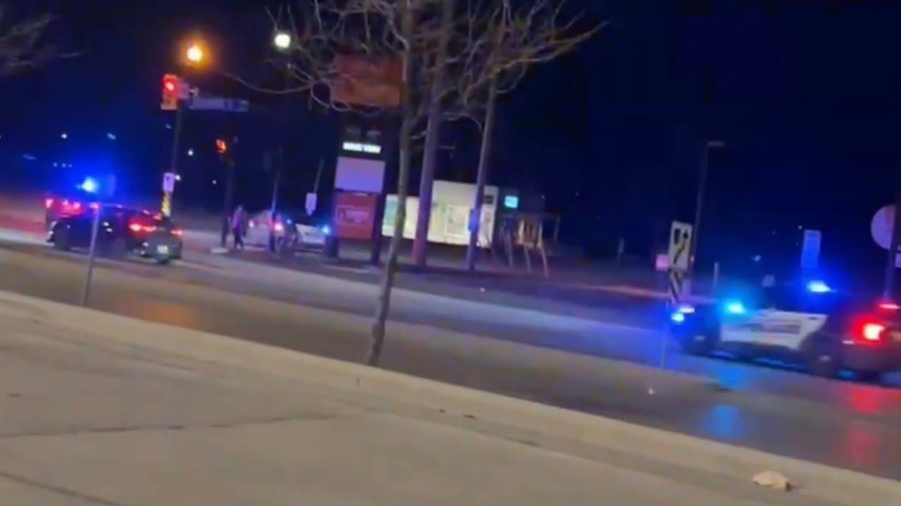 South Simcoe Police x4, Ontario Provincial Police K9 Responding - YouTube