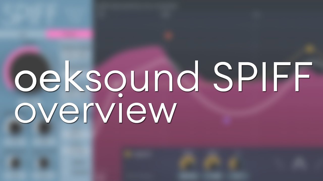 oeksound spiff: Overview - YouTube