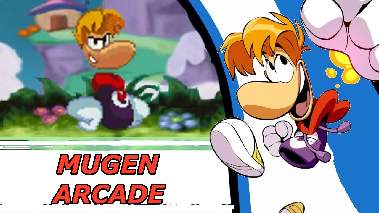 Mugen Arcade Mode with Rayman - YouTube