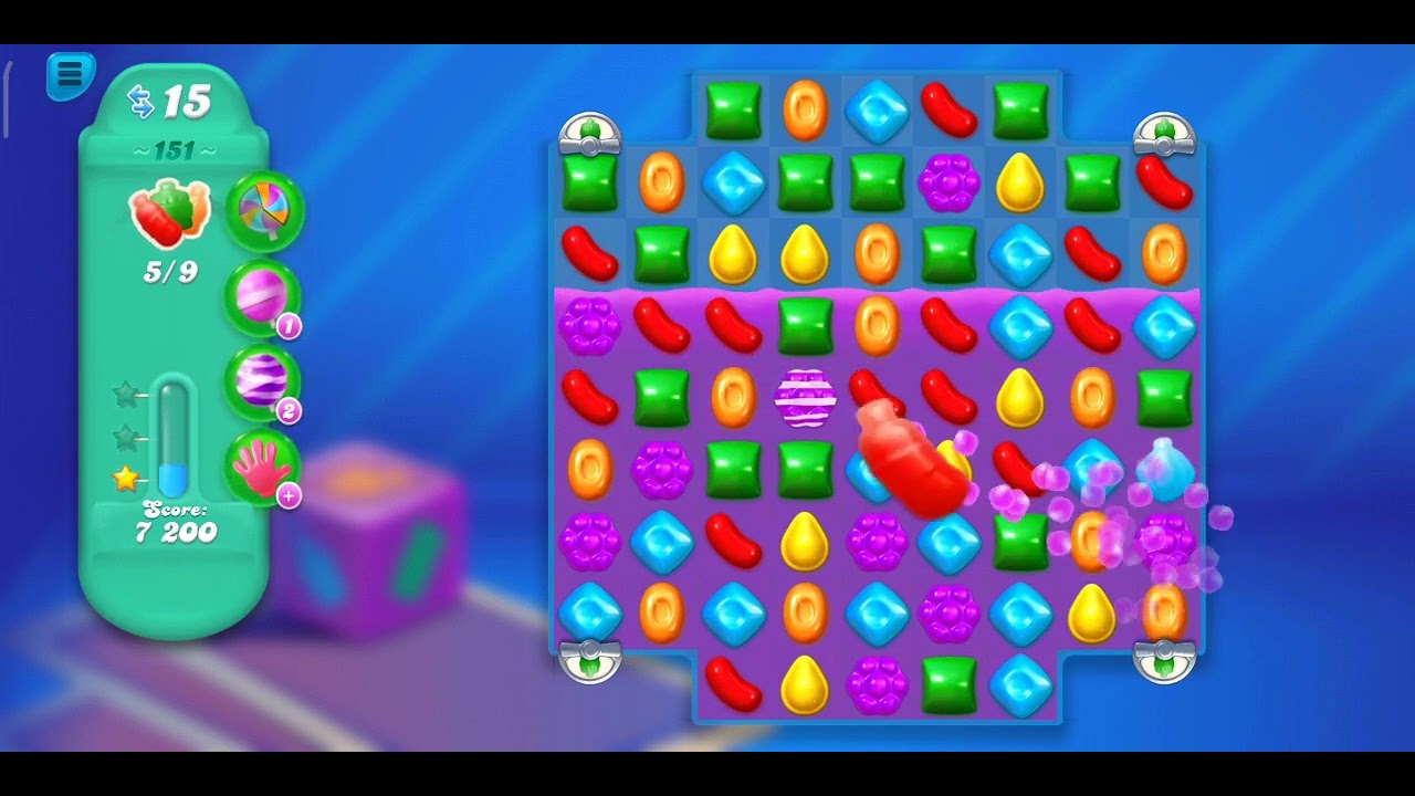 Candy crash level 151 - YouTube