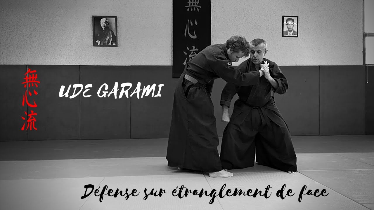 Mushin ryu Ju jitsu: Mae ryote jime, Ude garami. - YouTube