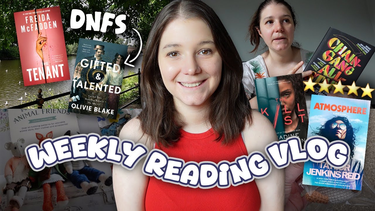 *realistic* what I read in a week 📚☀️ WEEKLY READING VLOG - YouTube