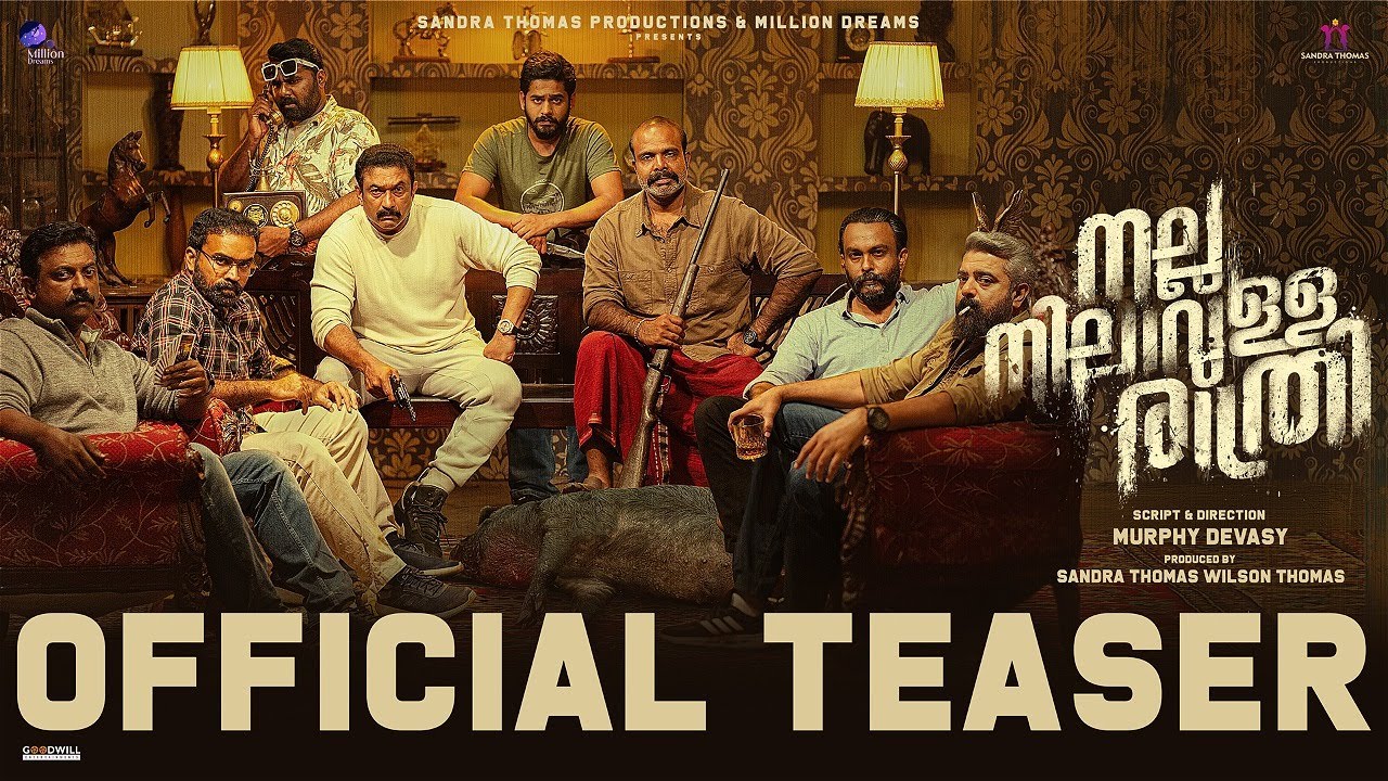 Nalla Nilavulla Raathri Official Teaser | Murphy Devassy | Sandra ...
