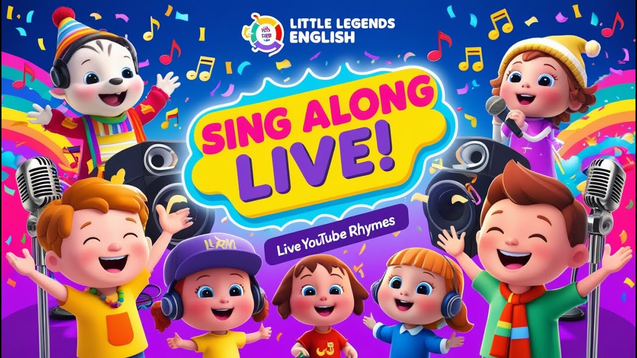 🔴 Magical Rhymes LIVE: Sing, Dance & Laugh with Us! 🎶#kidsvideo #kids # ...
