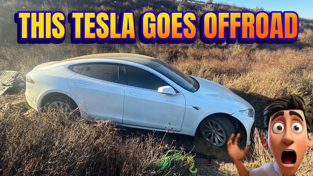 Tesla Goes Off Road - YouTube