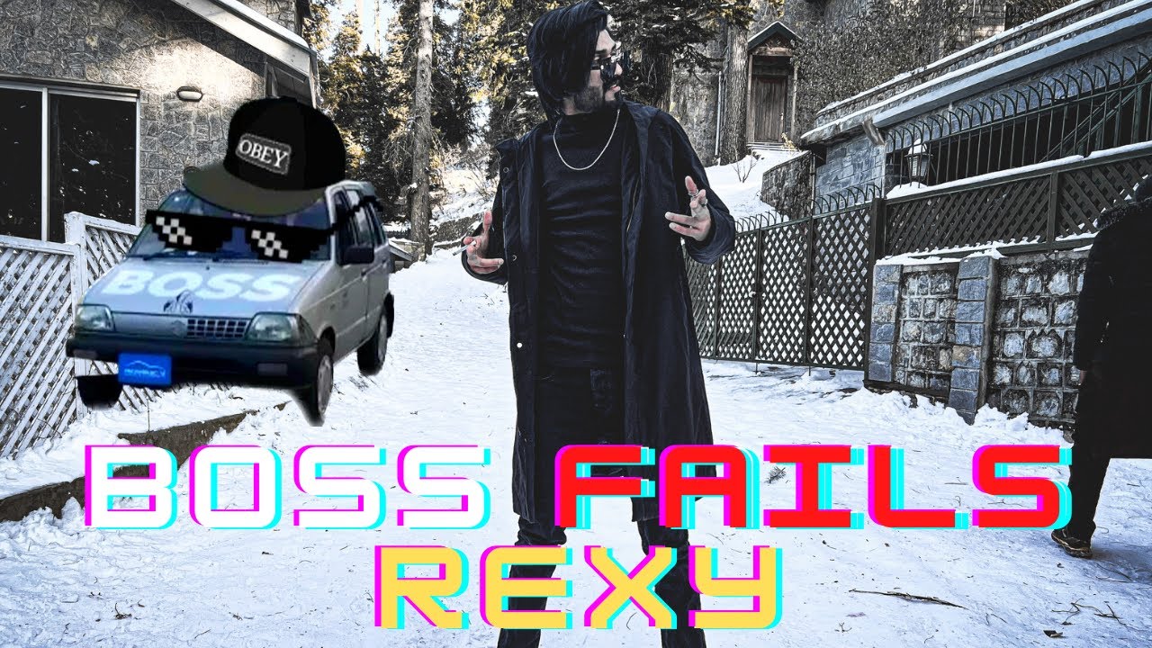 Crazy Boss Driving In snow🔥 || Rexy Power Slides Fail🥲 - YouTube