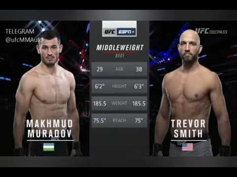 MAHMUD MURODOV va TREVOR SMITH to'liq jangi