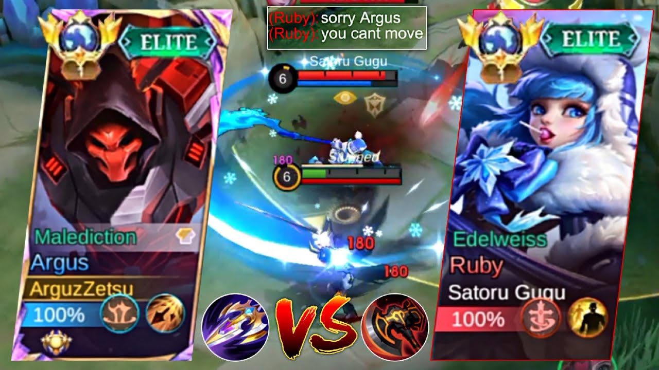 ARGUS VS RUBY 🔥 QUEEN OF CROWD CONTROL VS IMMORTAL KING! - YouTube