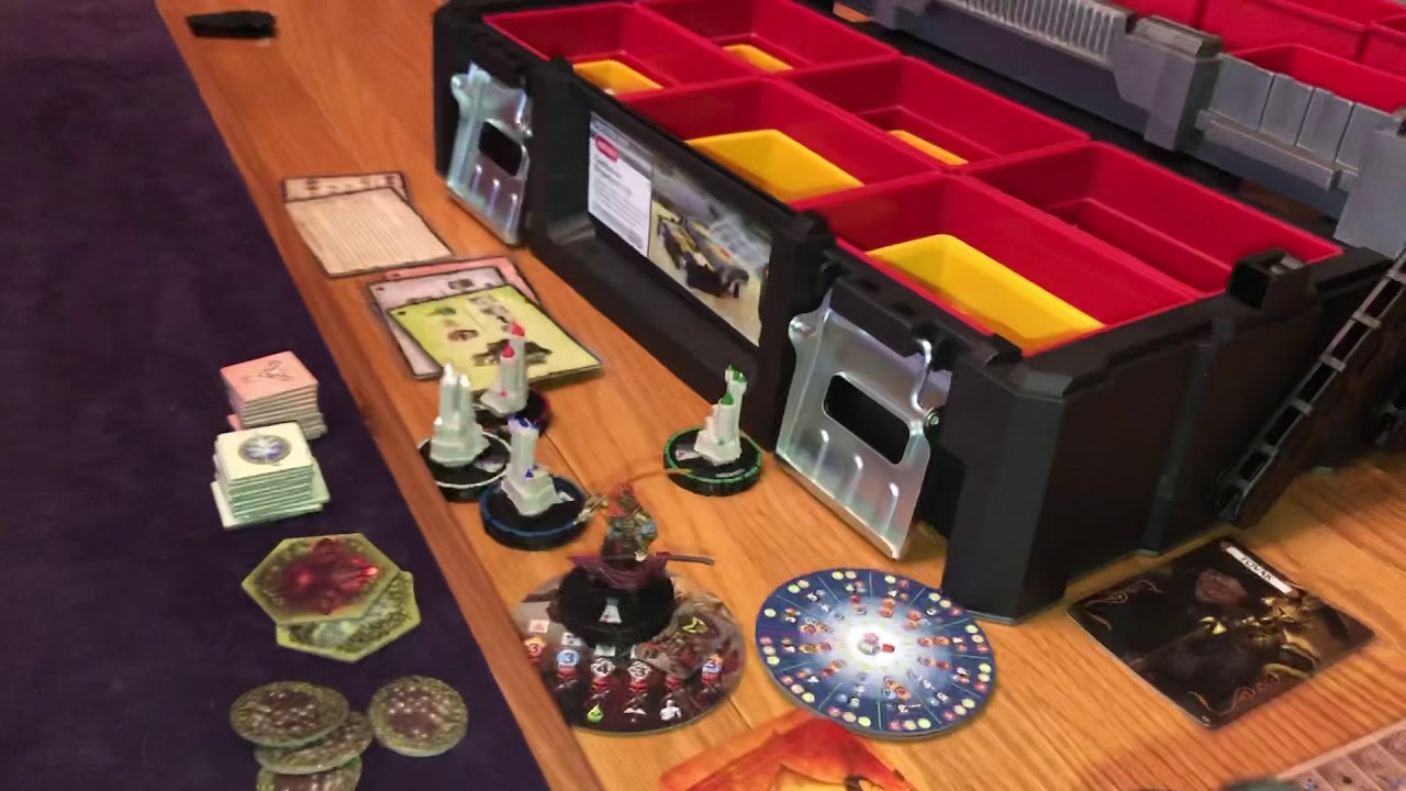 Mage knight rules and playthrough pt1 - YouTube