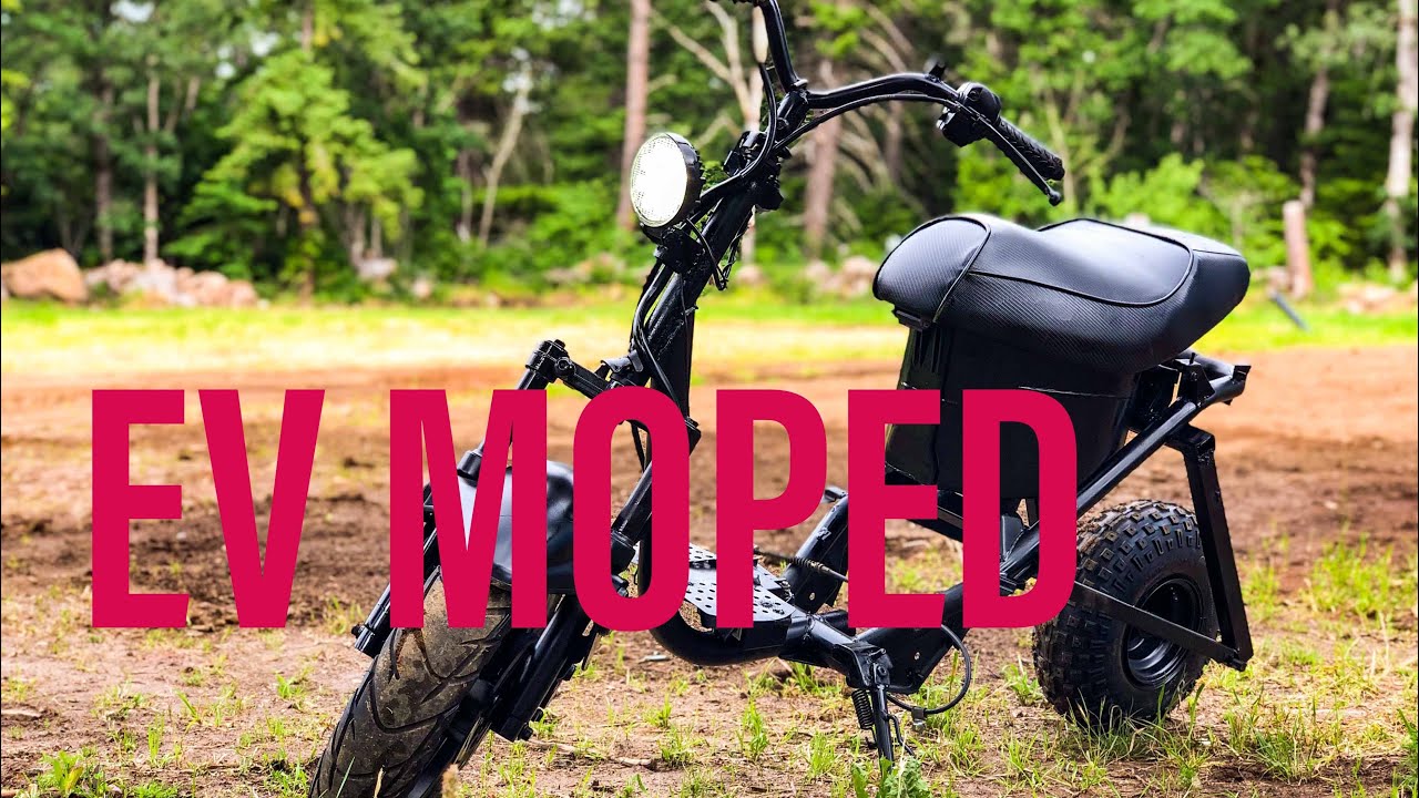 DIY ELECTRIC MOPED: Part 1 - Teardown - YouTube