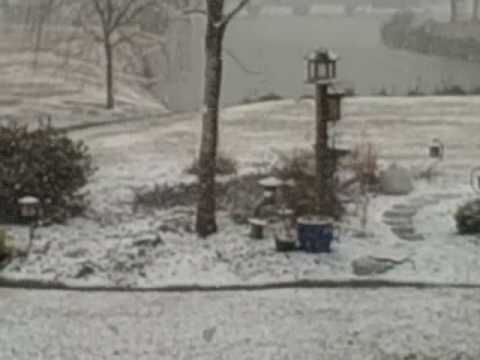 It's Snowing in New Bern North Carolina! - YouTube