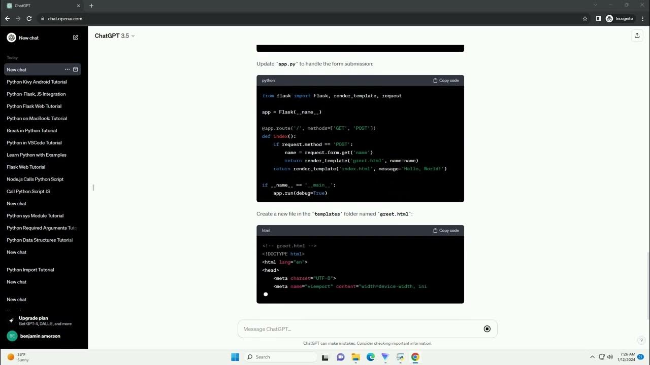 can python be used for web applications - YouTube