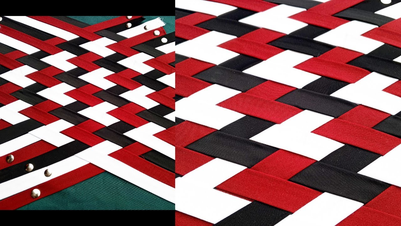 ADVANCED FABRIC WEAVING TUTORIAL(Pt 2A):As Simple as ABC #diy #sewing ...