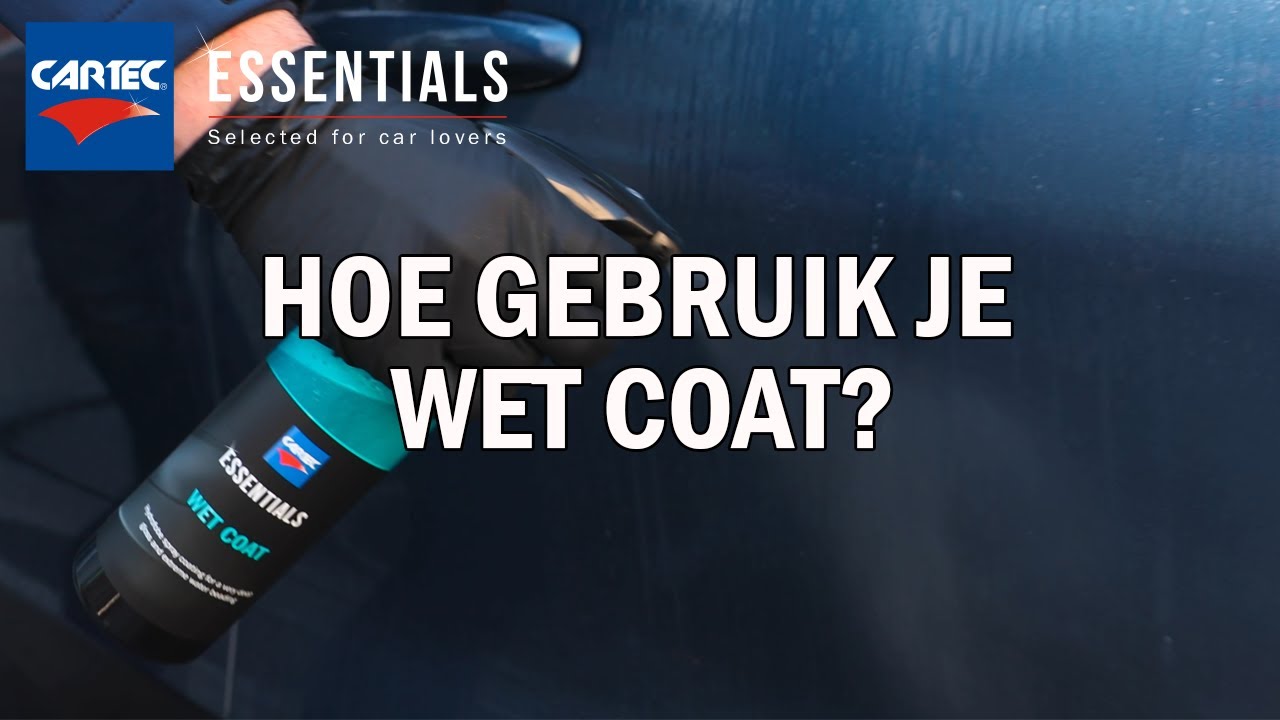 Hoe gebruik je Wet Coat van Cartec Essentials? - YouTube