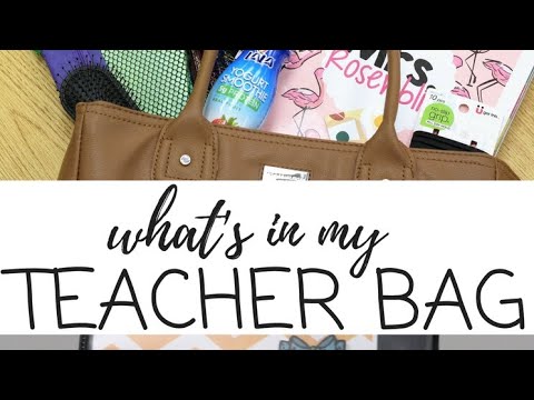 What's in my teacher bag 🥰😚|| what's essential || vlog || students # ...