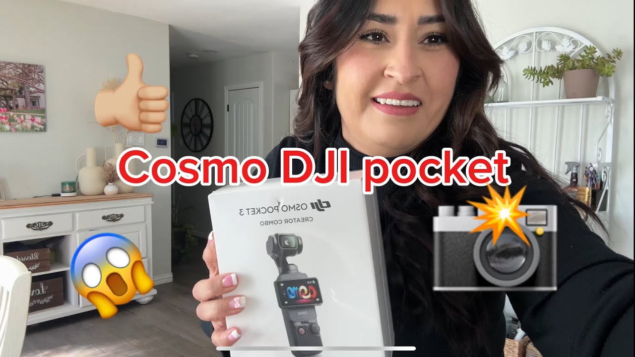 DJI cosmo pocket 3 !! Mi primera cámara para vlogs ! - YouTube