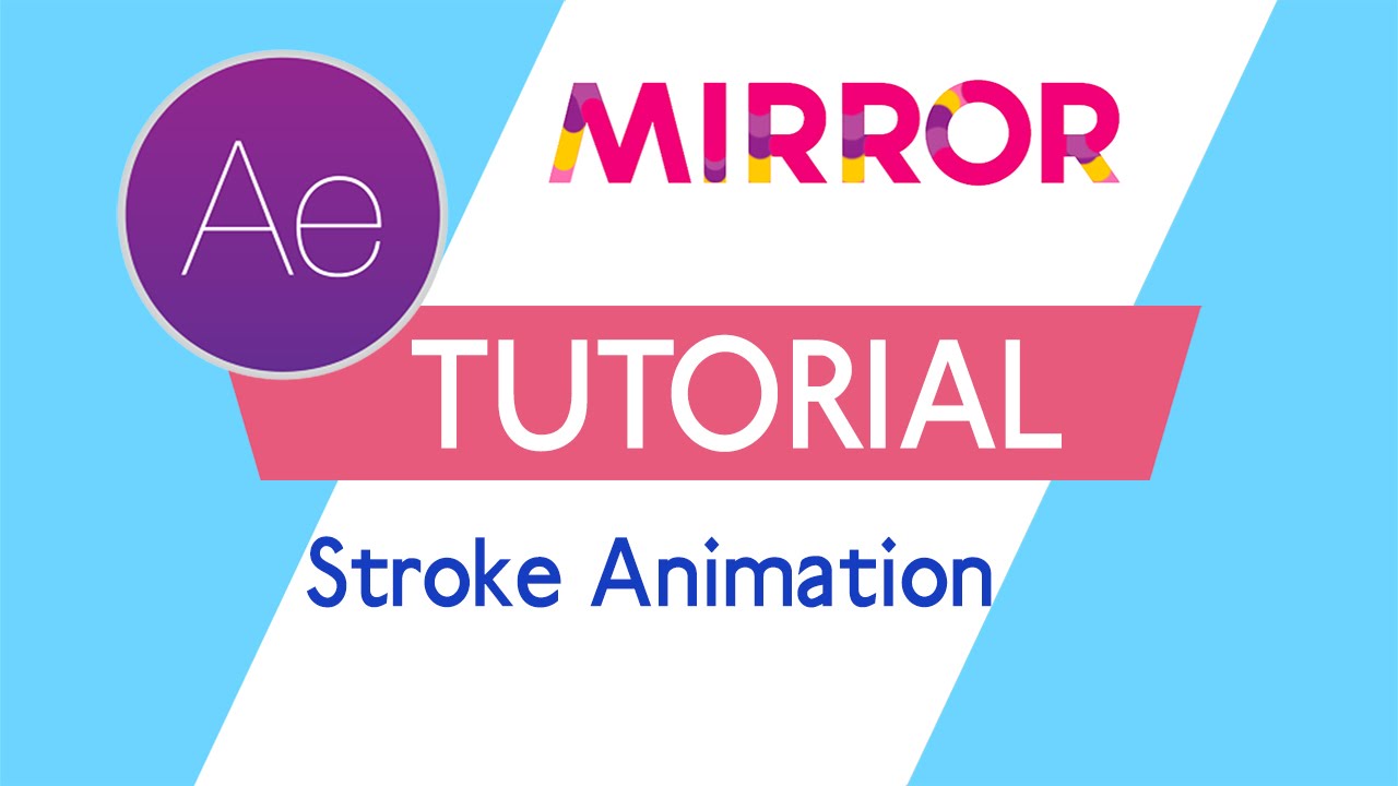 After Effect Tutorial Stroke Animation - YouTube