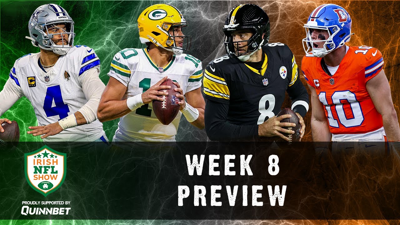 NFL Week 8 Preview - We're LIVE looking ahead to this weekends action ...