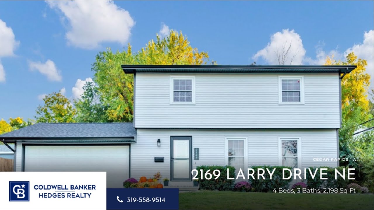 2169 LARRY DRIVE NE, CEDAR RAPIDS, IA| MLS-2307455- Coldwell Banker ...