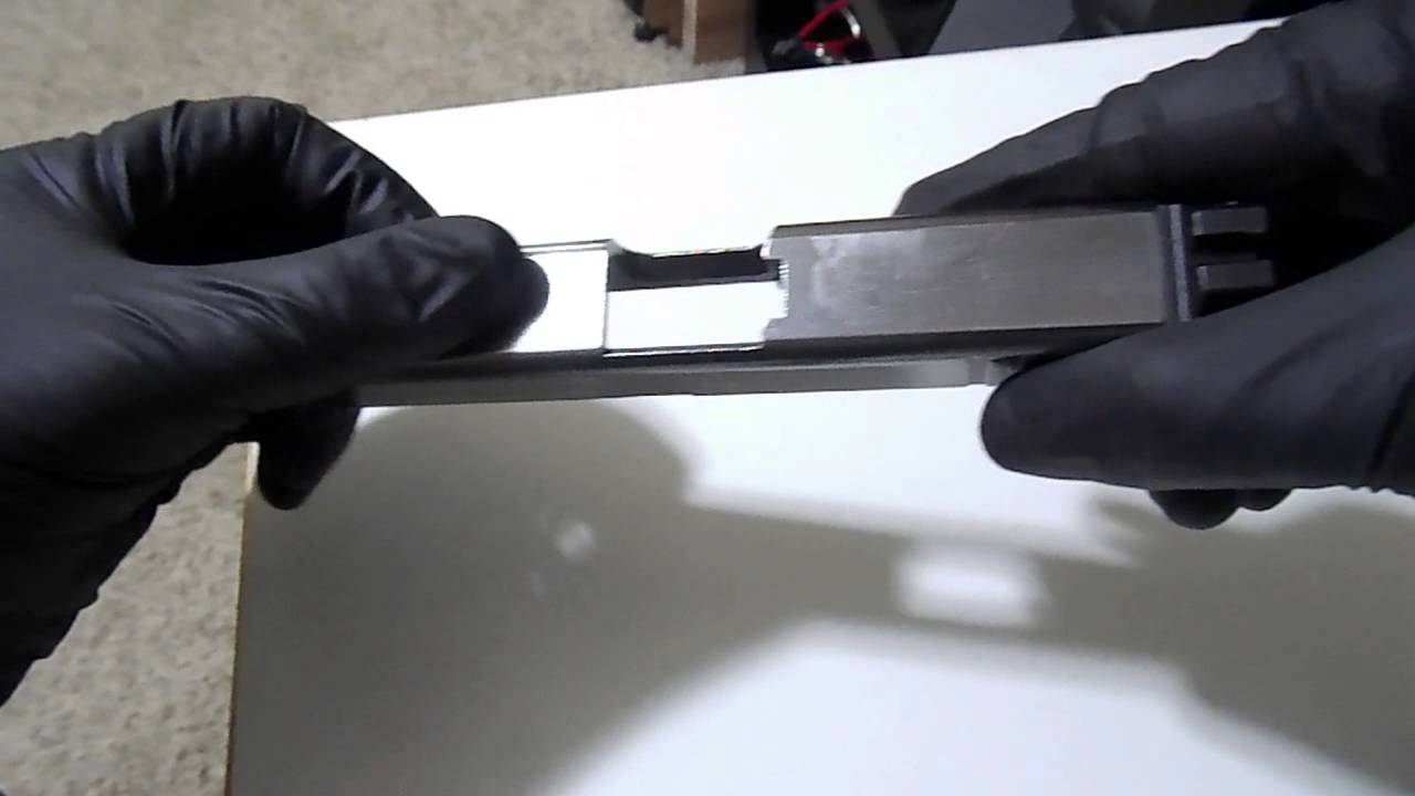 Gunmetal Glock Polishing, Gunmetal Slide,Glock Slide Polishing Done ...