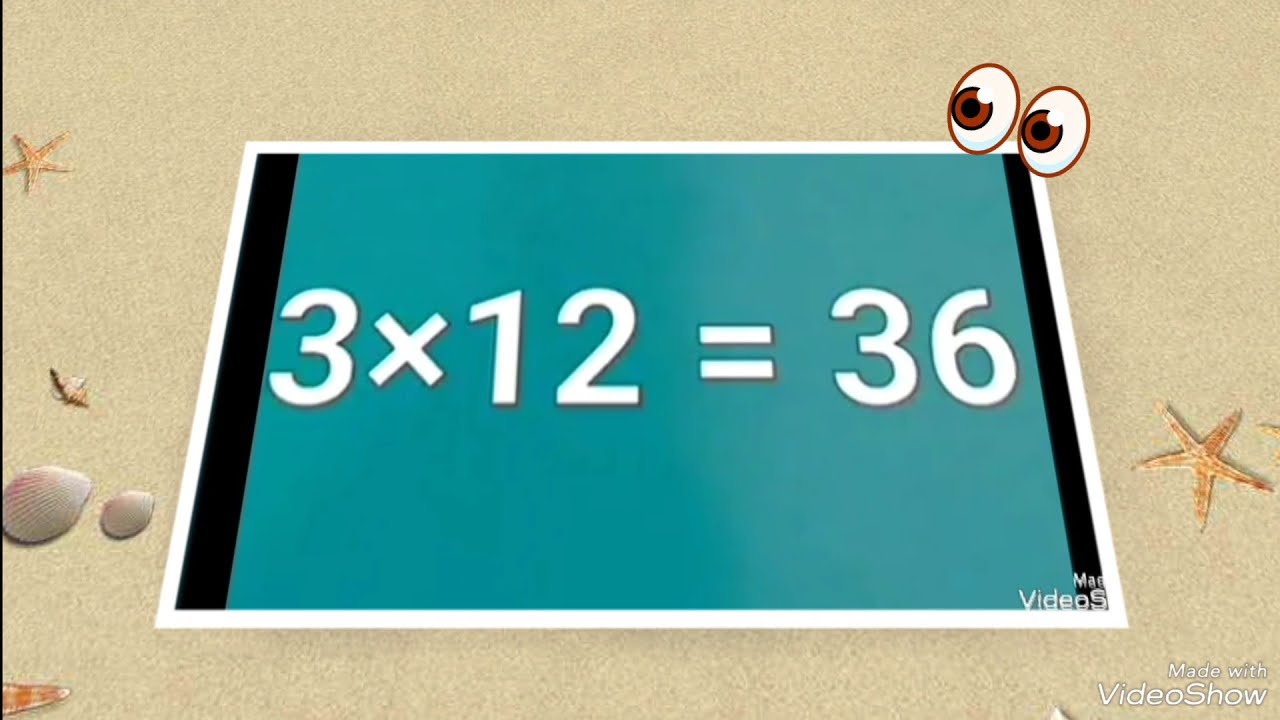 MULTIPLICATION-TABLE DE 3 (avec exercices 📃 ️) - YouTube