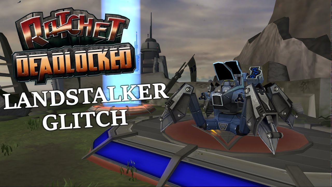 Never before seen Ratchet Deadlocked Landstalker glitch (probably) - YouTube