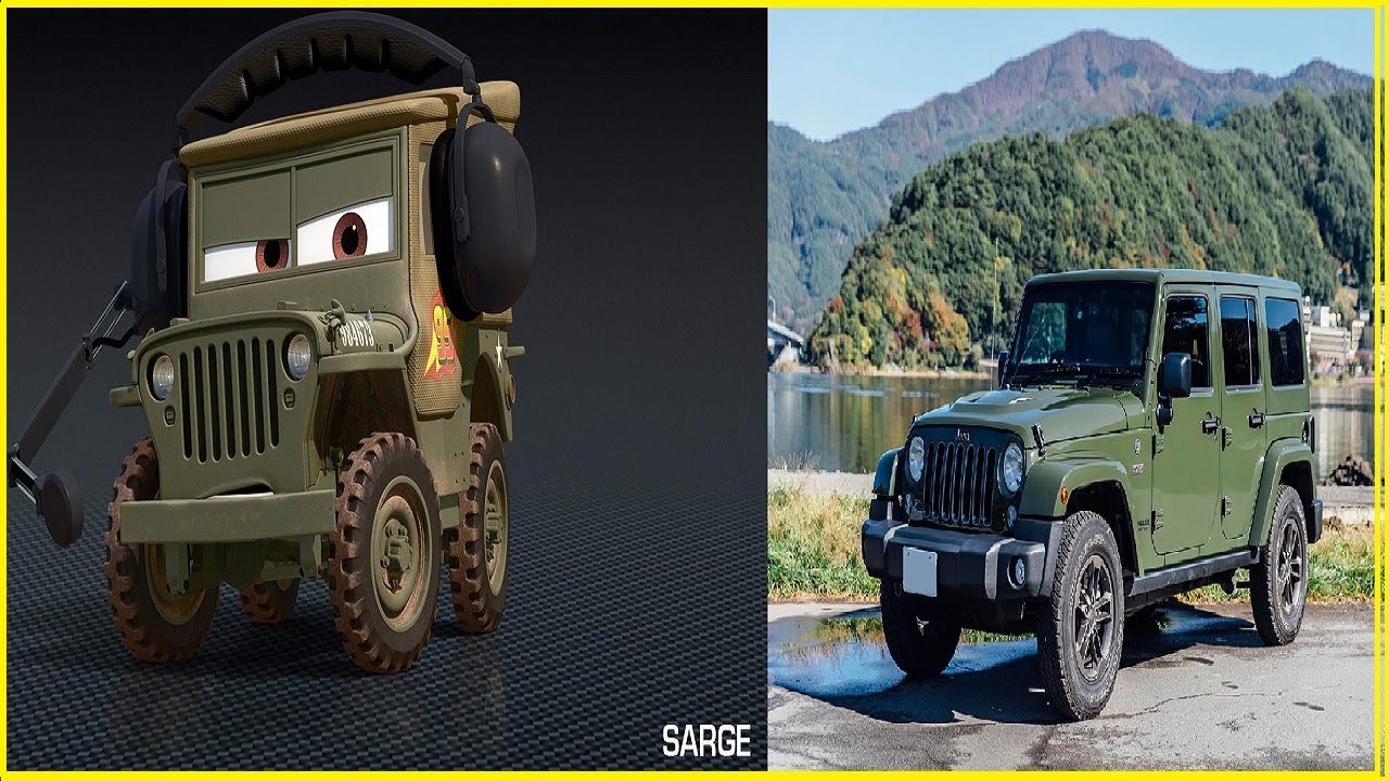 Cars 2 Real Life Characters 😘😀😘 - YouTube