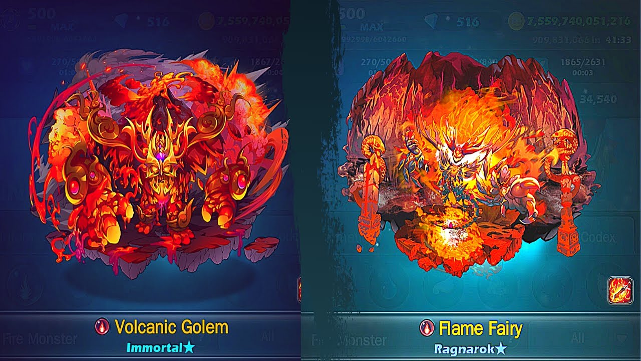 Flame Fairy ⭐ - Monster Warlord Ragnarok Gen 4 - YouTube
