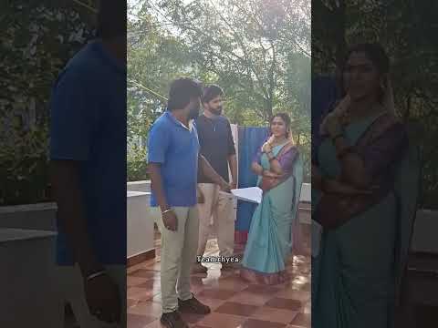 #vijay and Pangajam mami 😍  #teamrhyea #kavitharhyea #bts