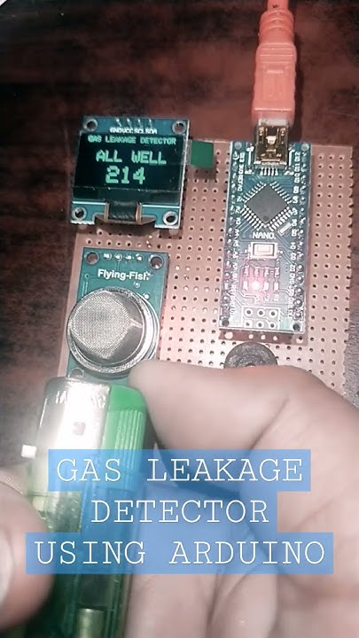 Gas Leakage Detection Using Arduino With Oled Display Project Electronic Arduinoproject Youtube