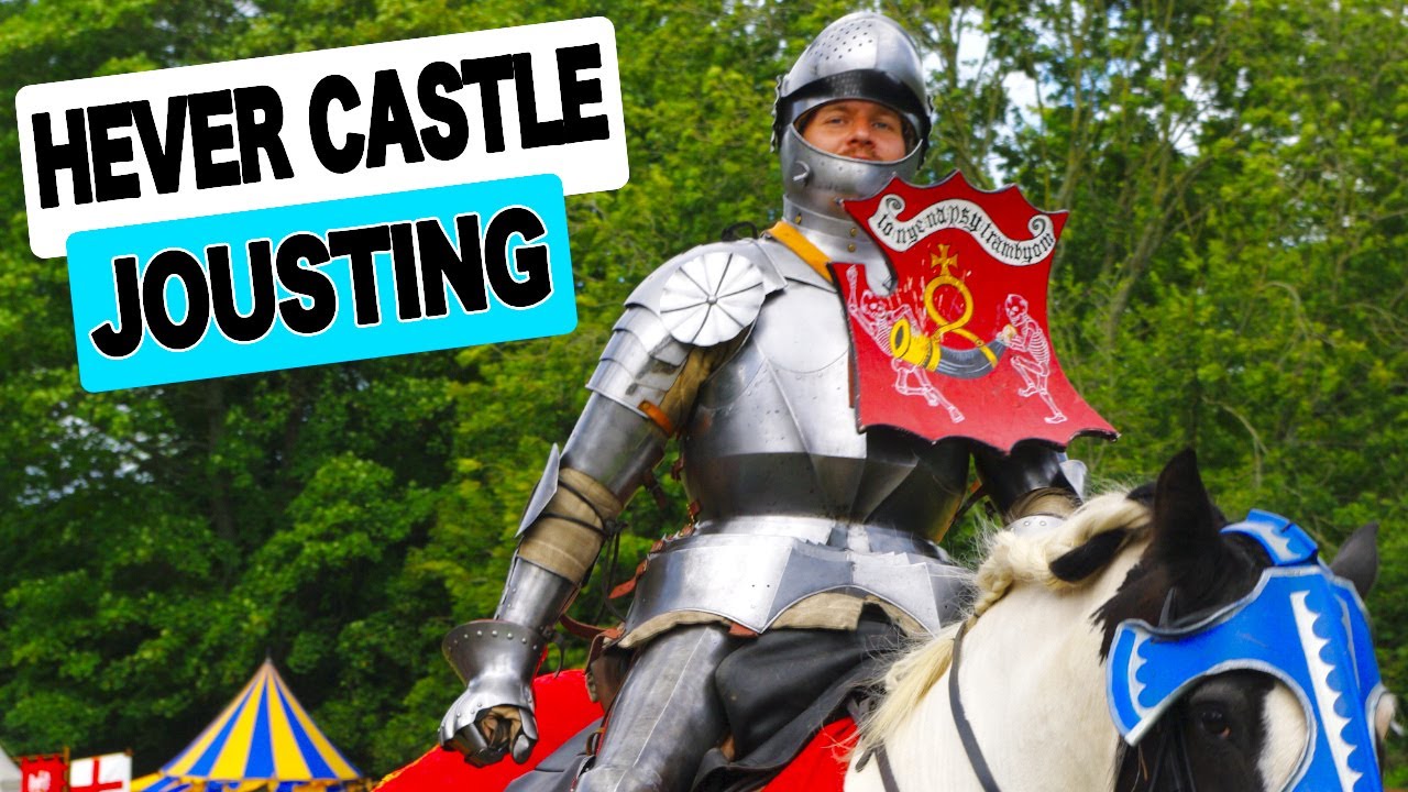 HEVER CASTLE Summer Jousting Tournament Knight fight - YouTube