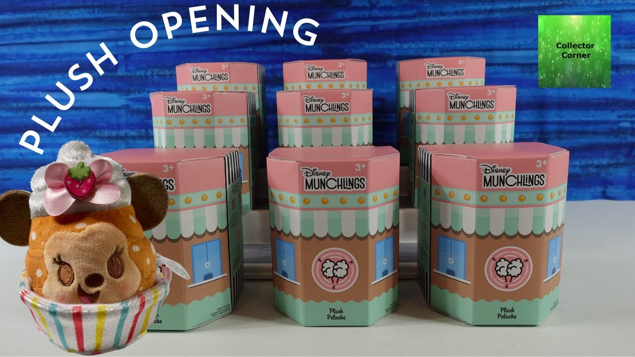 Disney Munchlings Carnival Confections Blind Box Plush Unboxing - YouTube