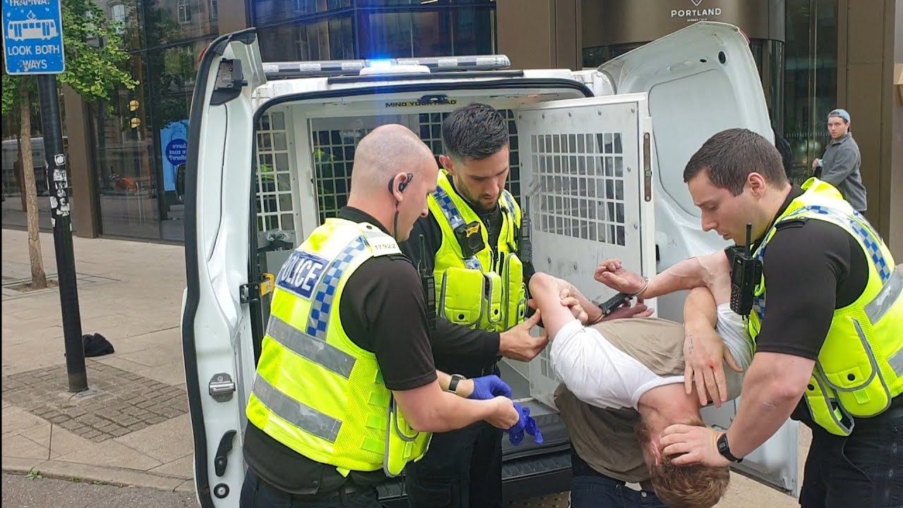 Man Tries To Escape Police And Gets Taken Down - YouTube