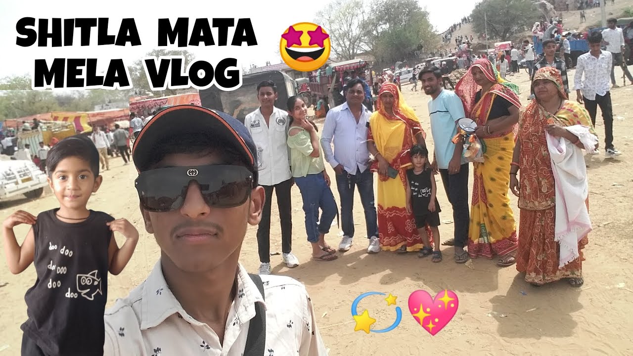 chaksu jaipur rajasthan SHITLA MATA mela vlog by anu the vloger 😉🌝🤩 ...