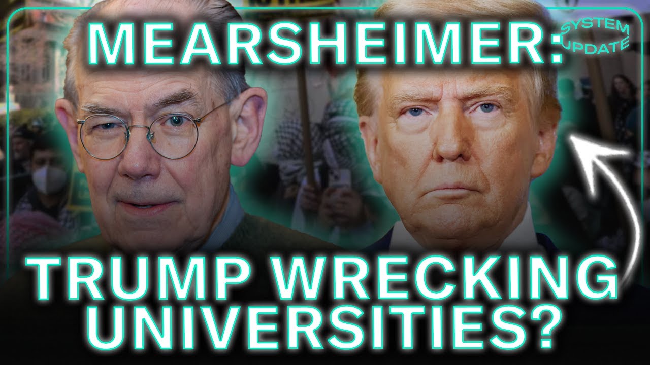 Prof. John Mearsheimer Condemns Trump Admin Speech Crackdowns - YouTube