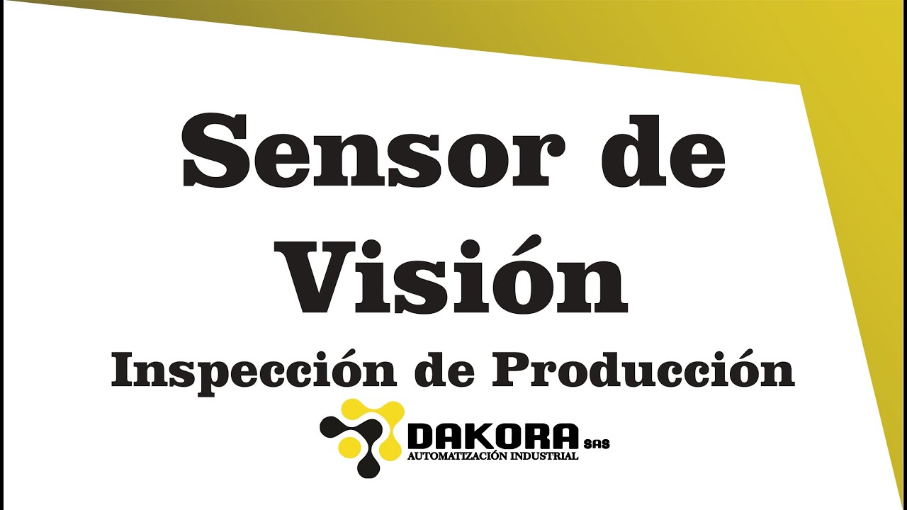 BANNER Sensor de visión para inspección de producción - YouTube