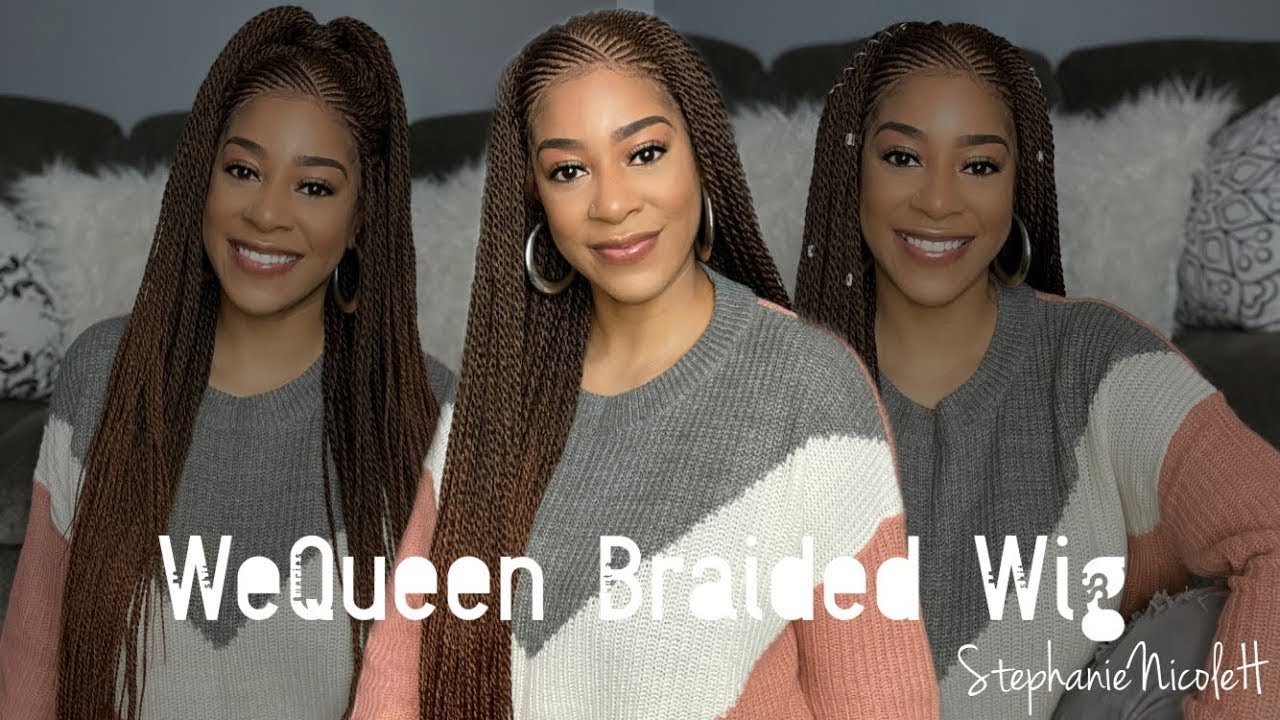 The Most Realistic Braided Wig from WeQueen Braids in 10 Minutes No ...