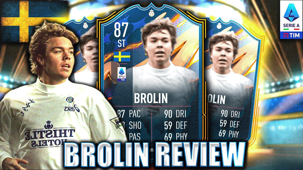 A FORGOTTEN OP STRICKER? 87 BASE HERO BROLIN PLAYER REVIEW! FIFA 23 ...