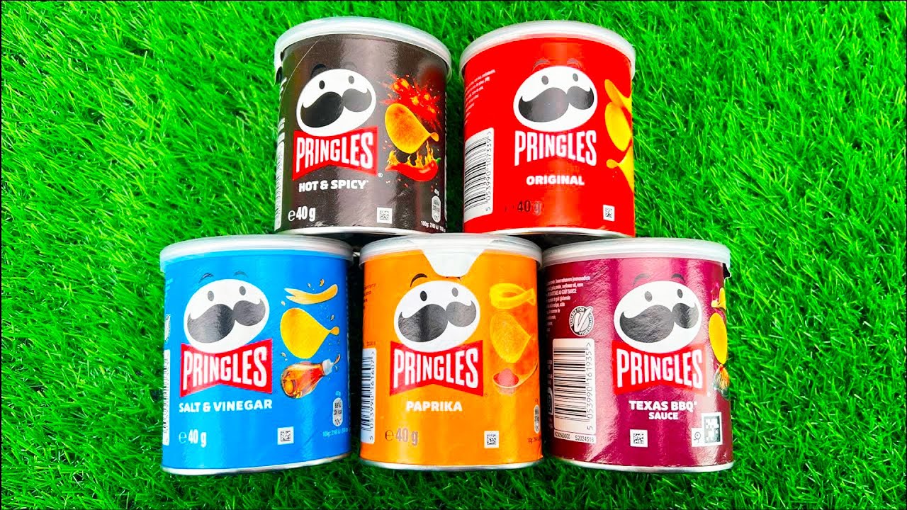 Satisfying ASMR | Pringles Unboxing Crunches ASMR Sounds for Ultimate ...