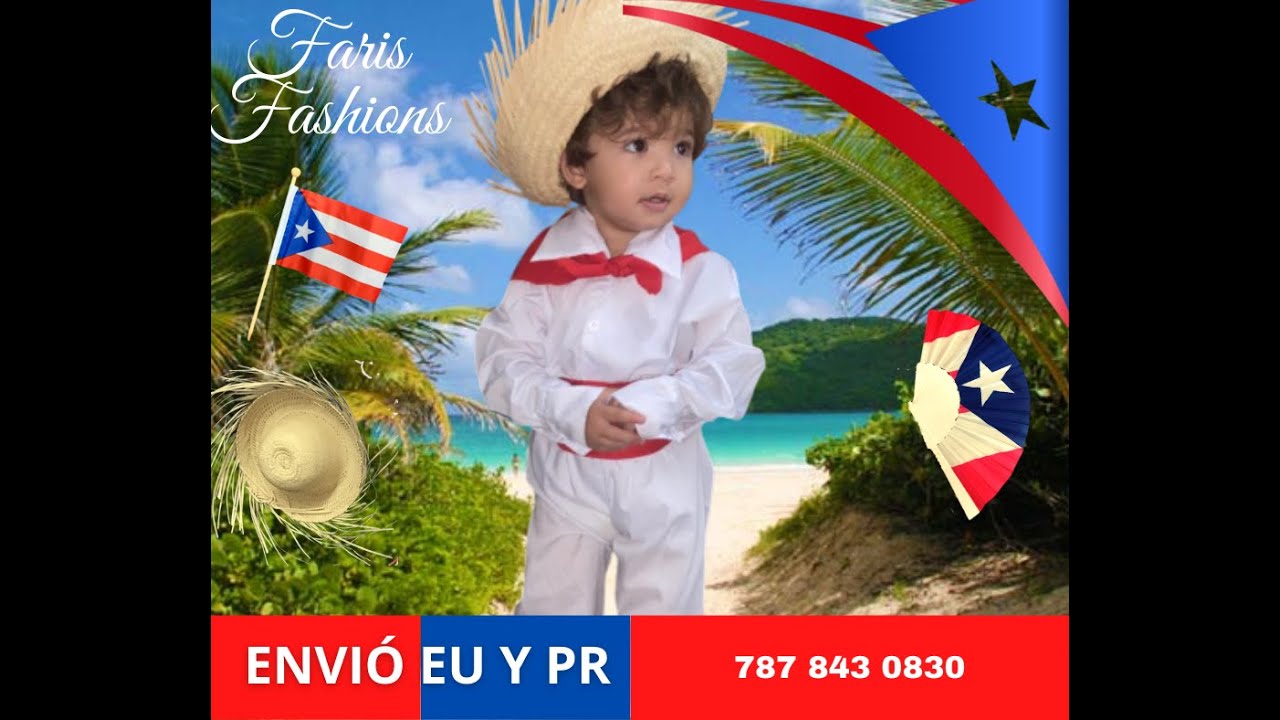 TRAJES TIPICOS DE PUERTO RICO 2023, ROPA JIBARA PUERTORRIQUEÑA, PUERTO ...