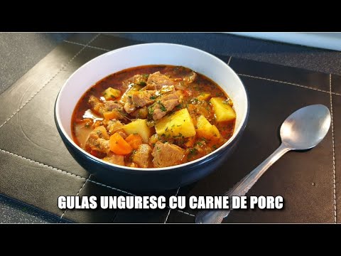 GULAS UNGURESC CU CARNE DE PORC@adrianascooking - YouTube