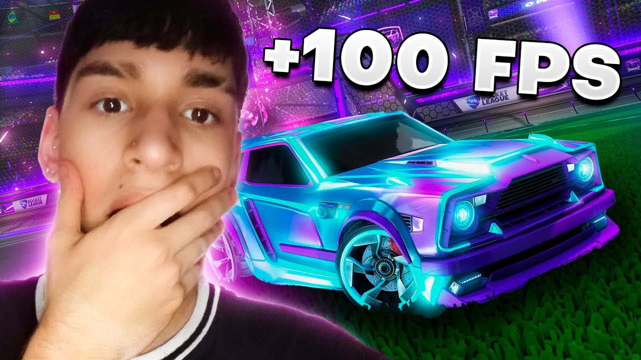 PRO PLAYER DE ROCKET LEAGUE JUEGA POR PRIMERA VEZ A +100FPS - YouTube