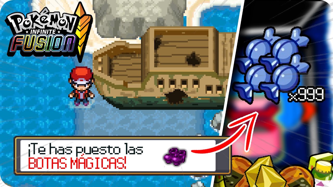 ¡TODOS LOS CHEATS DE POKÉMON INFINITE FUSION! (Carameloraro INFINITO ...