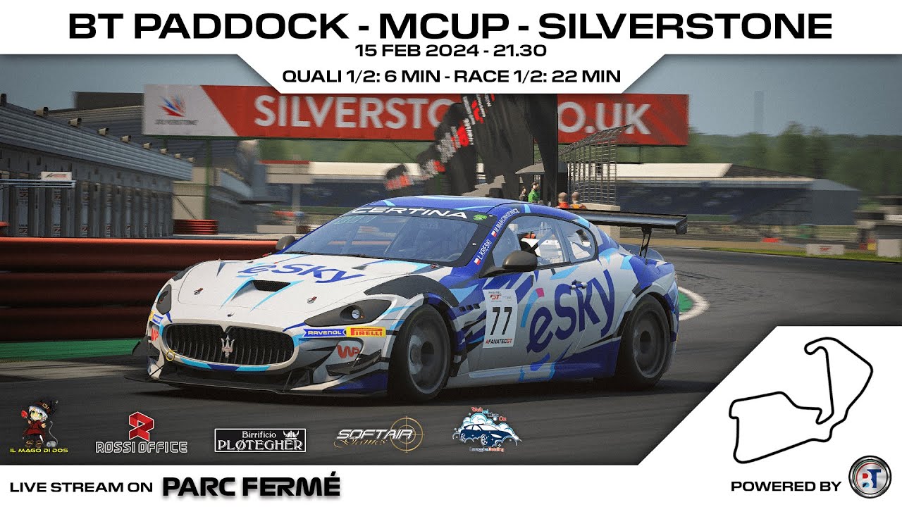 BT Paddock | Maserati Cup Round 2 - Silverstone - YouTube