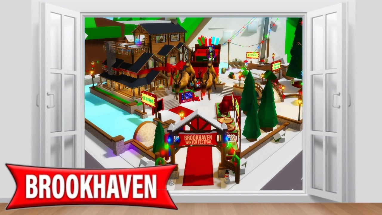 The Winter Festival Update Is Here In Brookhaven RP - YouTube