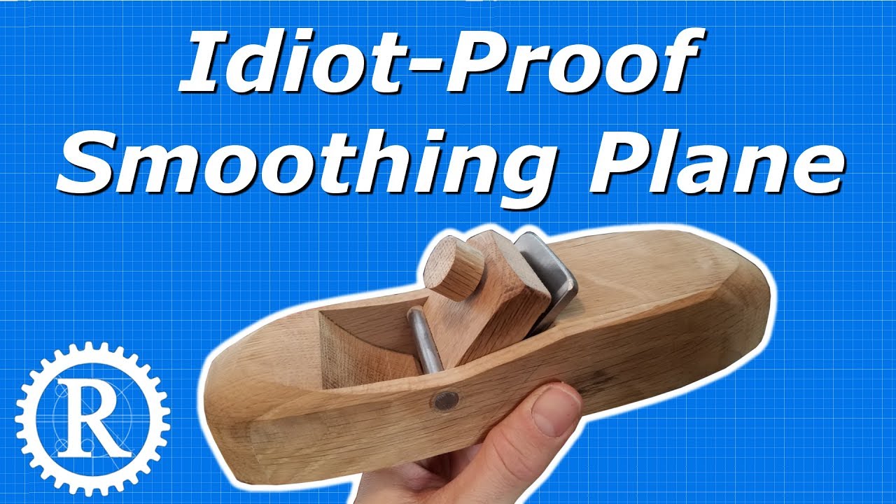 Make the easiest handplane ever! (Pt 1: design and blade) - YouTube