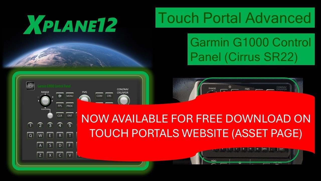 Touch Portal Advanced: How to Create a Garmin G1000 Control Panel for ...