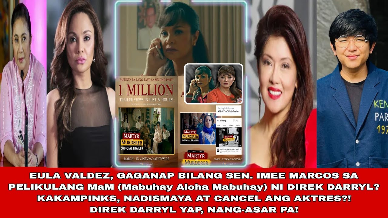 EULA VALDEZ,GAGANAP ng IMEE MARCOS sa MaM. KAKAMPINKs,CANCEL EULA NA?! DIREK DARRYL YAP,NAG-ASAR ...