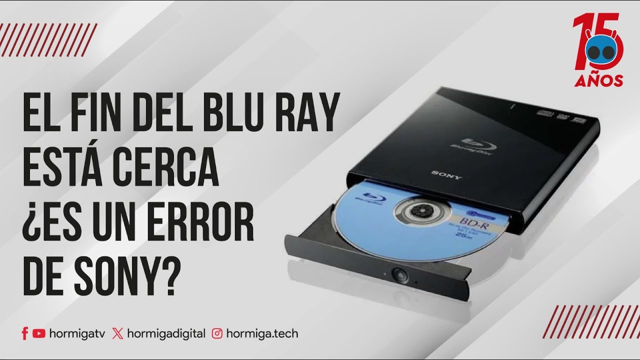 EL FIN DEL BLU RAY ESTÁ CERCA ¿ES UN ERROR DE SONY? - YouTube